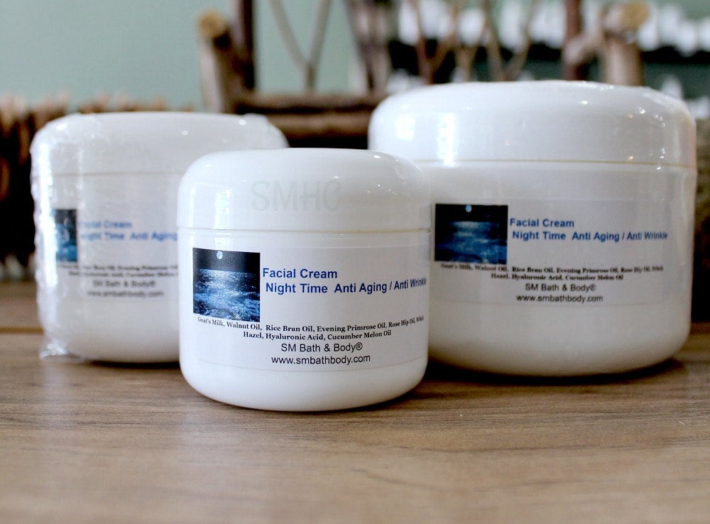 Night Time Facial Cream | Smoky Mountain Handmade Candles